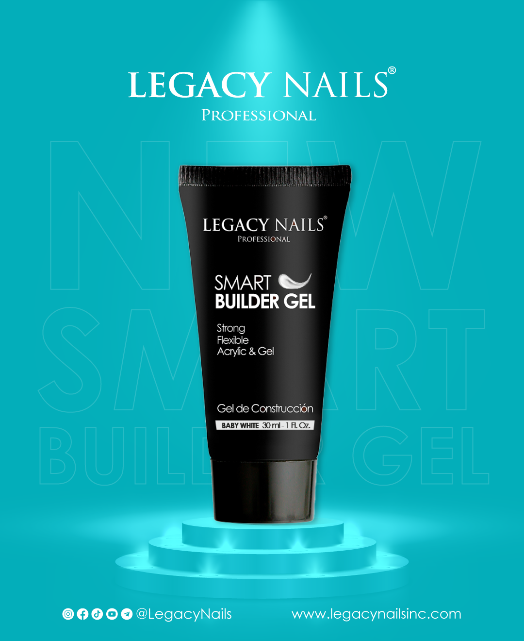 Uñas impresionantes con Smart Builder Gel - Profesionales en Uñas & Belleza